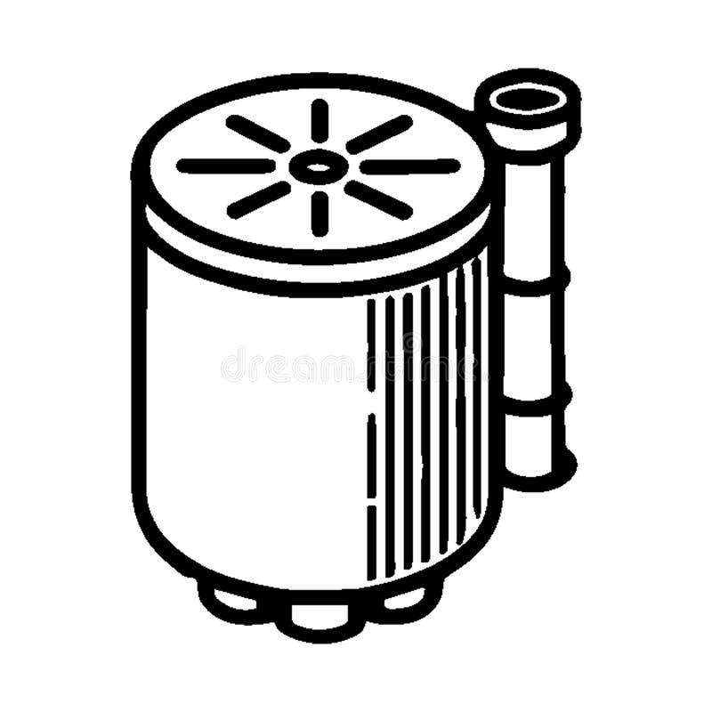 Simple Vector Icon of Septic Tank Logo Design Illustration. Stock ...