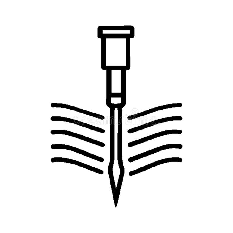 Simple Vector Icon of Soil Probes Logo Illustration Design. Stock ...