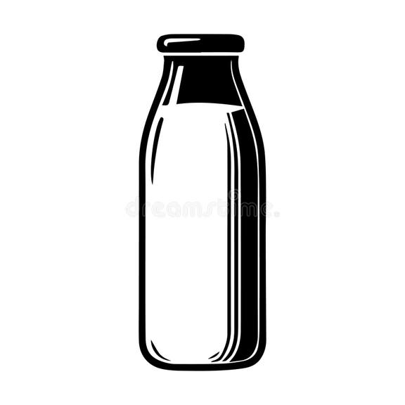 Simple Vector Icon of Soya Milk Logo Design Illustration. Stock Vector ...