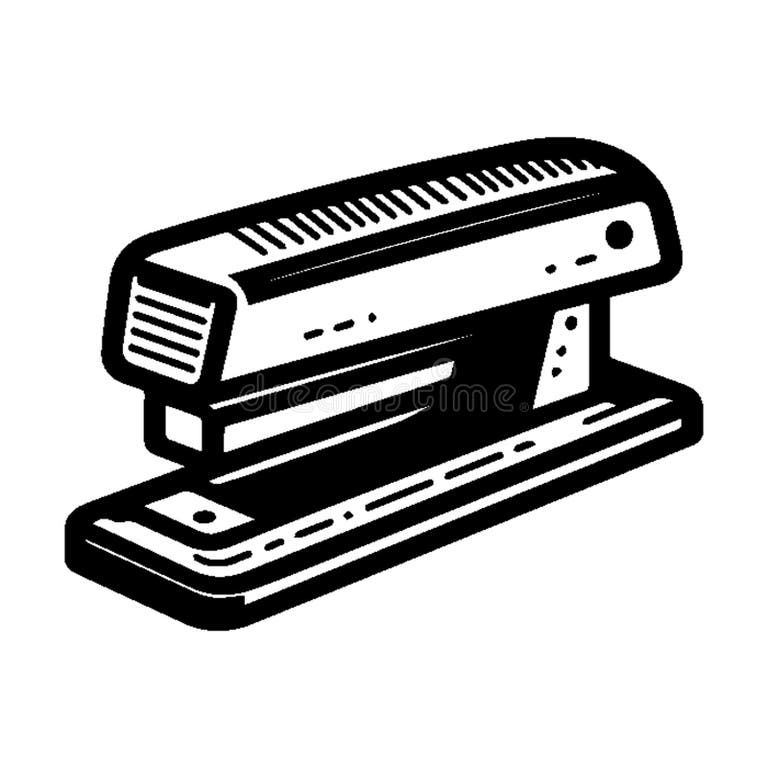 Stapler Logo Design Illustration Stock Illustrations – 1,261 Stapler ...