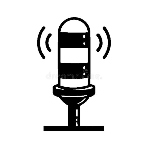 Simple Vector Icon of a Surface Marker Buoy â€ Logo Design Illustration ...