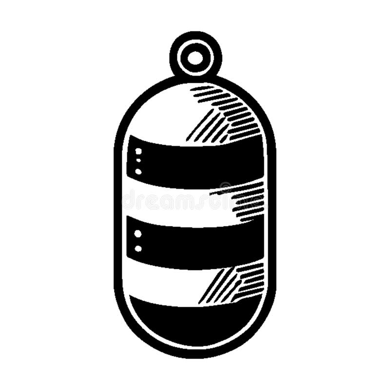 Surface Marker Buoy Icon Vector Logo Simple Design Illustration. Stock ...