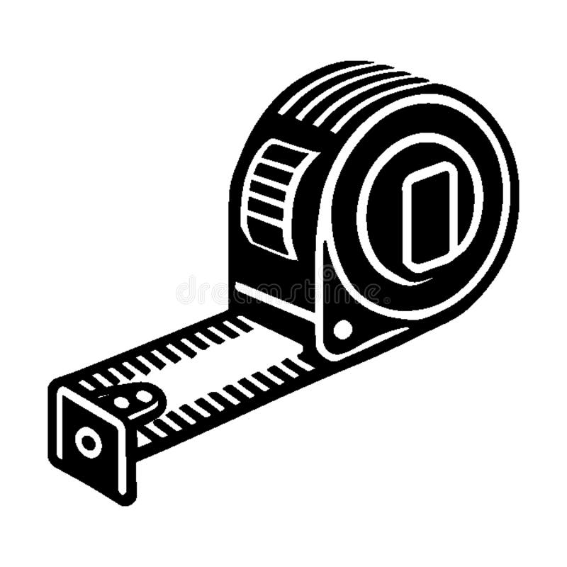Simple Tape Measure Stock Illustrations – 5,583 Simple Tape Measure ...