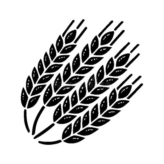 Whole Grains Icon Vector Logo Simple Design Illustration Style. Stock ...