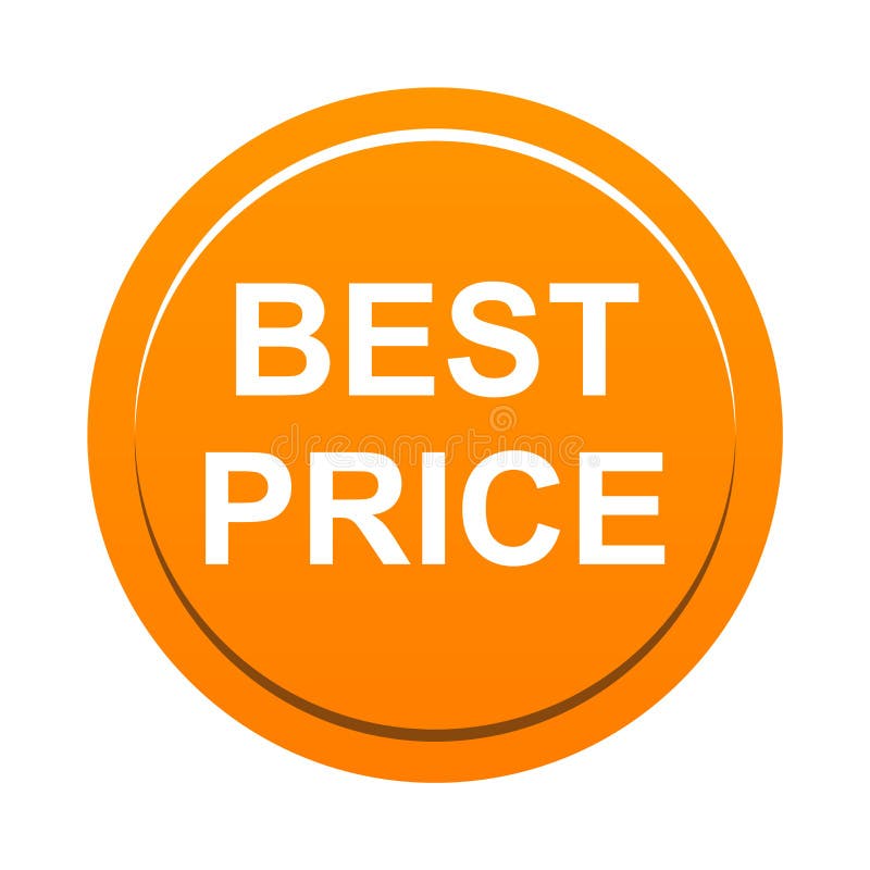 Price Orange Keyboard Button Stock Illustration - Illustration of price ...