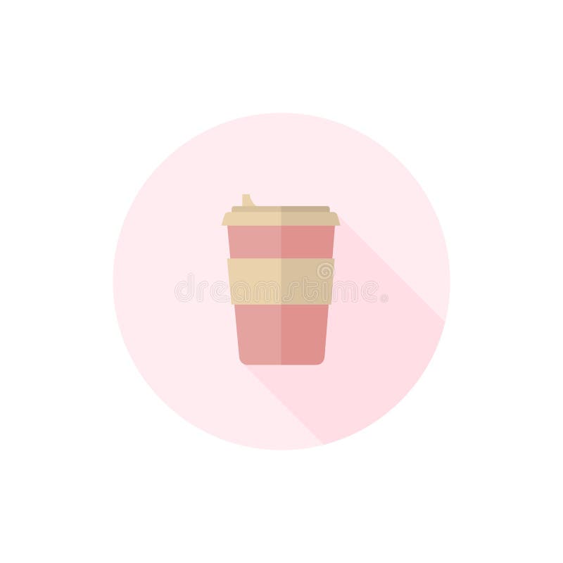 Simple Vector Illustration: Coffee Cup Stock Vector - Illustration of ...