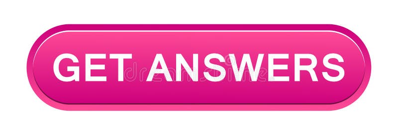 Get answers button stock vector. Illustration of generated - 126165501