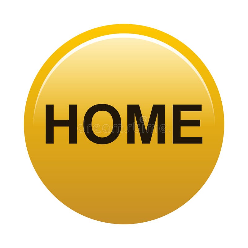 Home button stock vector. Illustration of contact, construction - 131068818