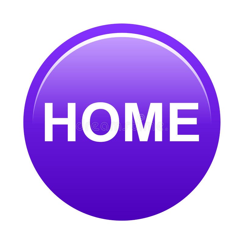 Home button stock vector. Illustration of house, collection - 42331682