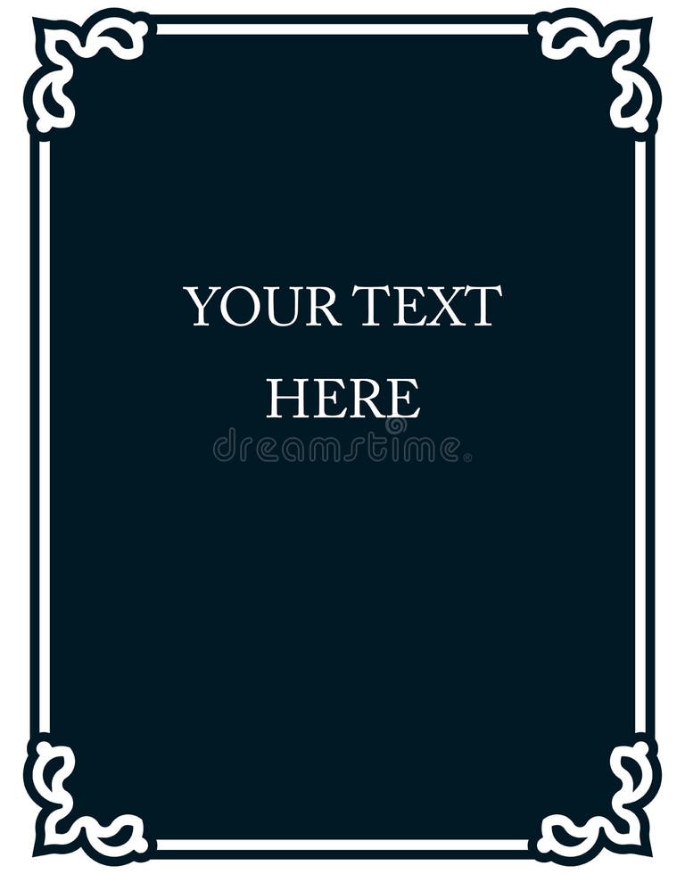 Simple Page Border Stock Illustrations – 16,284 Simple Page Border ...