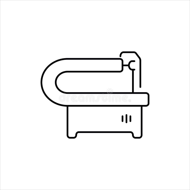 A Simple Vector Linear Icon that Points To a Construction Tool ...