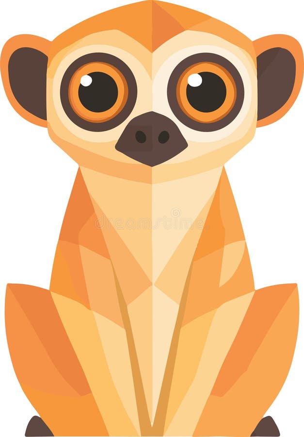 Simple Vector Loris Clipart Ilustración del Vector - Ilustración de ...