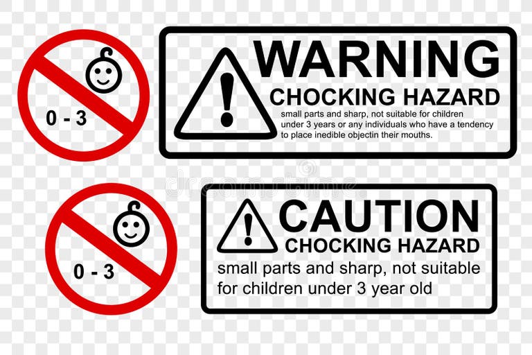 Small Parts Warning Stock Illustrations – 111 Small Parts Warning Stock ...