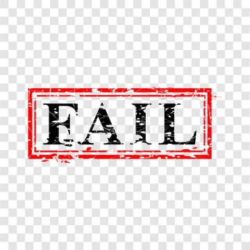 Fail Stamp Transparent Stock Illustrations – 200 Fail Stamp Transparent ...