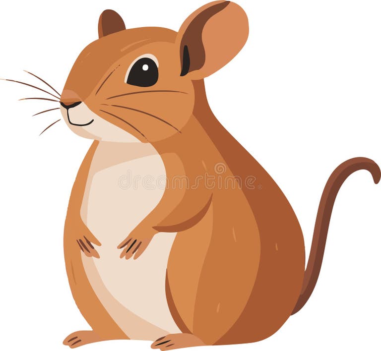 Simple Vector Rodent Clipart Stock Vector - Illustration of creative ...