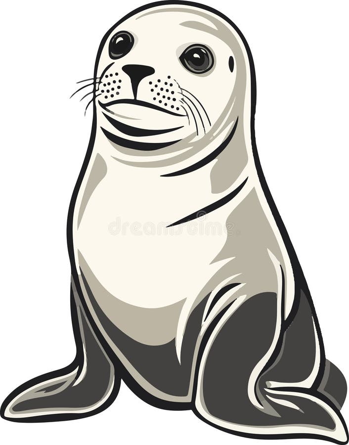 Simple vector seal clipart stock vector. Illustration of creative ...