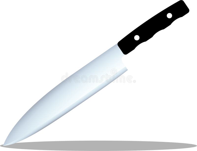 Vector slicing kife stock vector. Illustration of wheel - 213287383