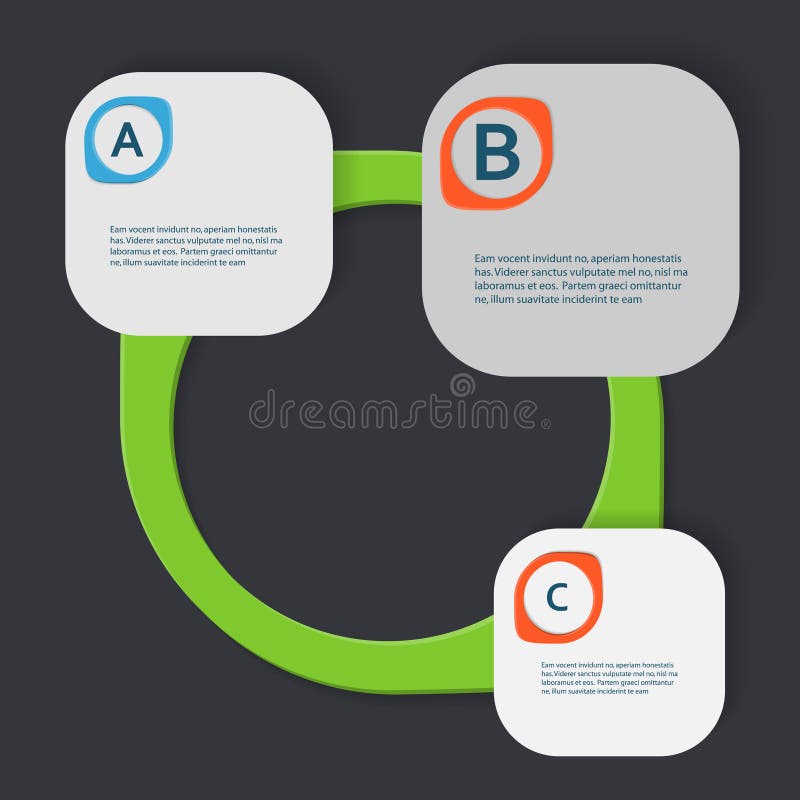Simple Vector with Three-dimensional Figures Eps Stock Vector ...