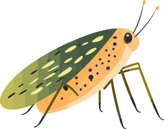 Simple Vector Thrip Clipart Stock Vector - Illustration of basic ...