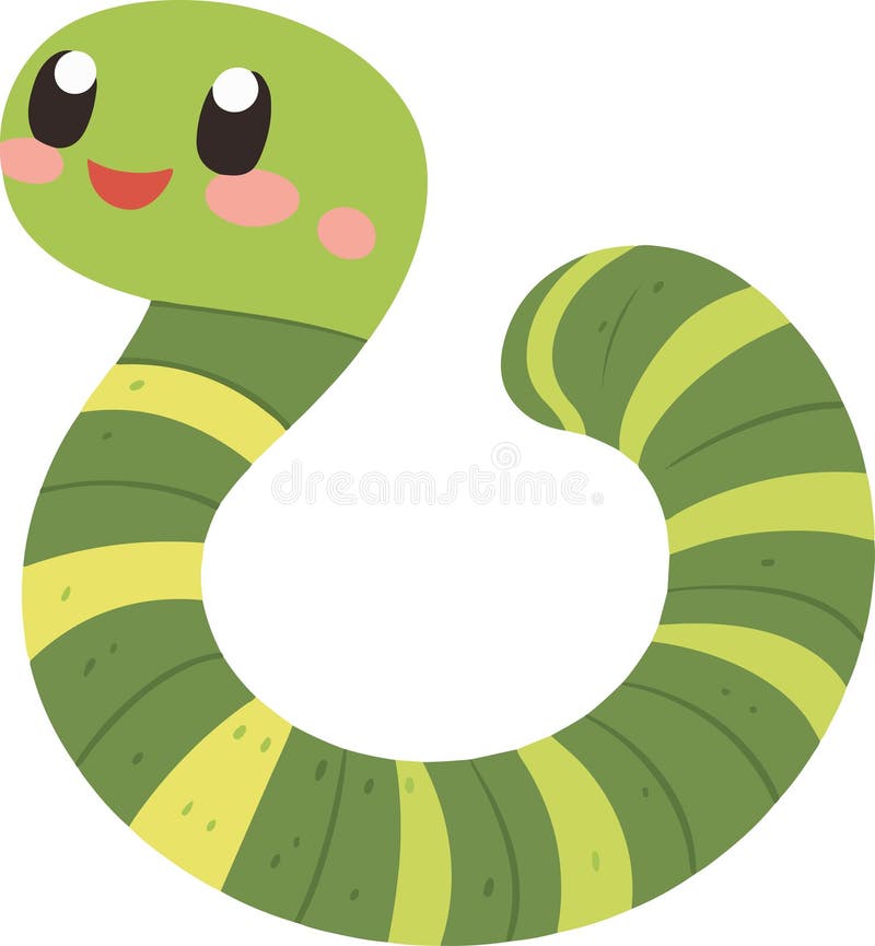 Simple vector worm clipart stock vector. Illustration of creative ...