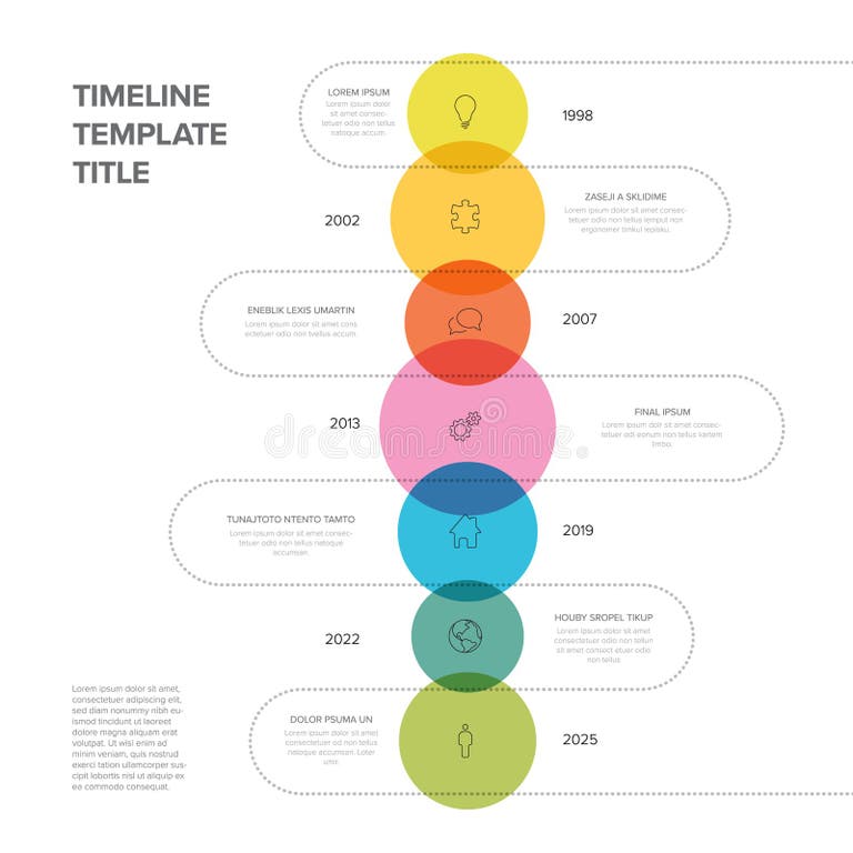 Vertical History Timeline Stock Illustrations – 658 Vertical History ...