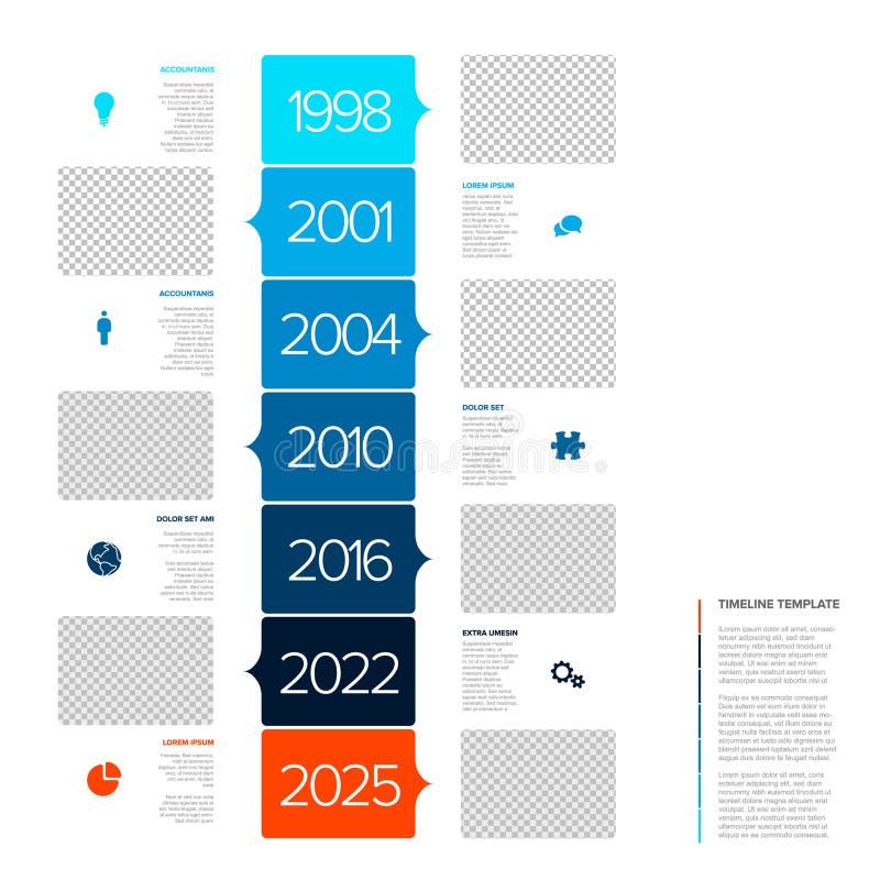 Simple Light Progress Timeline Steps Stock Illustrations – 111 Simple ...