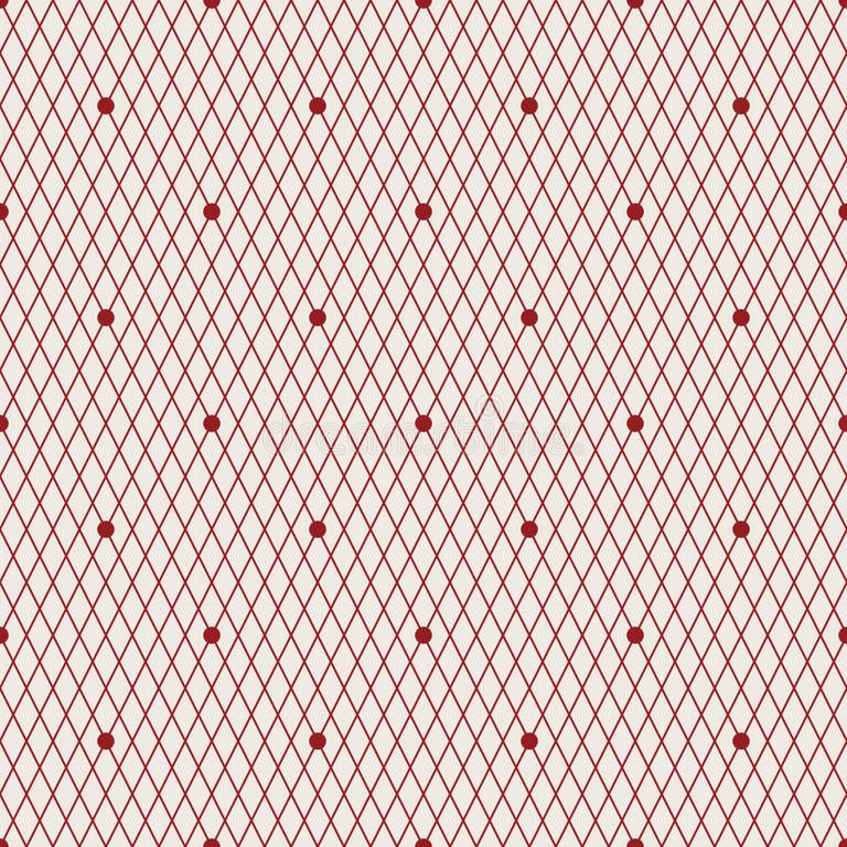 Simple Vintage Lace Seamless Pattern in Fine Mesh and Dots. Vector ...