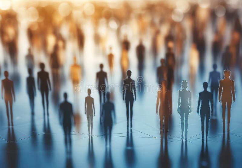 A Simple Visual of People Linked Together in an Online Network ...