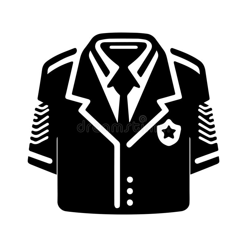Simple Volunteer Uniforms Vector Icon Vintage Logo Retro Illustration ...