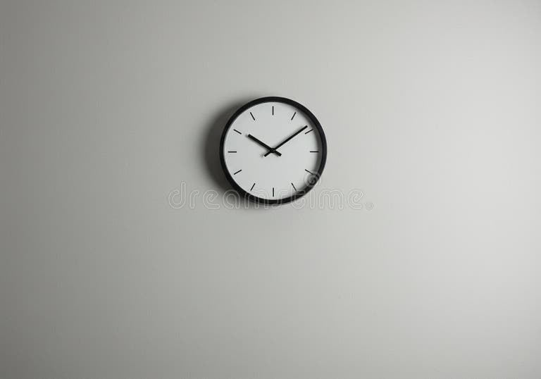 Plain Wall Clock Stock Illustrations – 661 Plain Wall Clock Stock ...