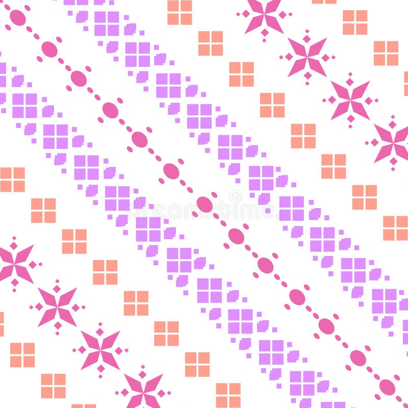 Simple Wall Paper Embroidery Design for Bedroom Decorative Stock Vector ...