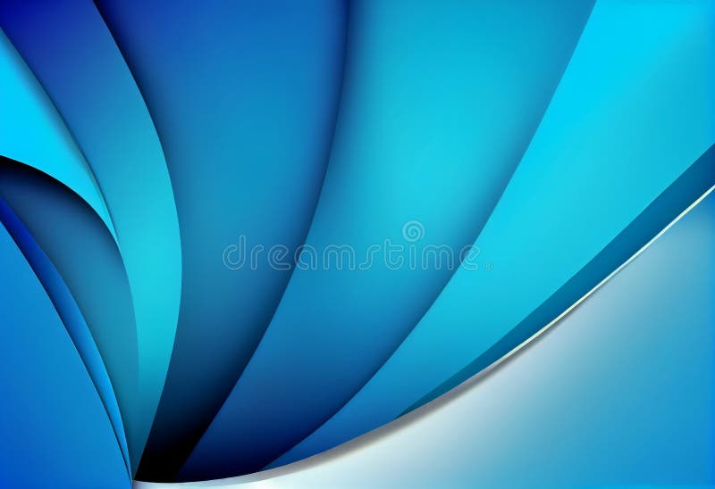 Simple Wallpaper Design Blue Color. Generative AI Stock Illustration ...