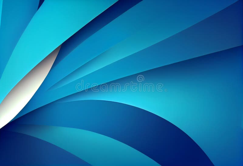Simple Wallpaper Design Blue Color. Generative AI Stock Illustration ...