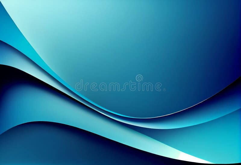 Simple Wallpaper Design Blue Color. Generative AI Stock Illustration ...