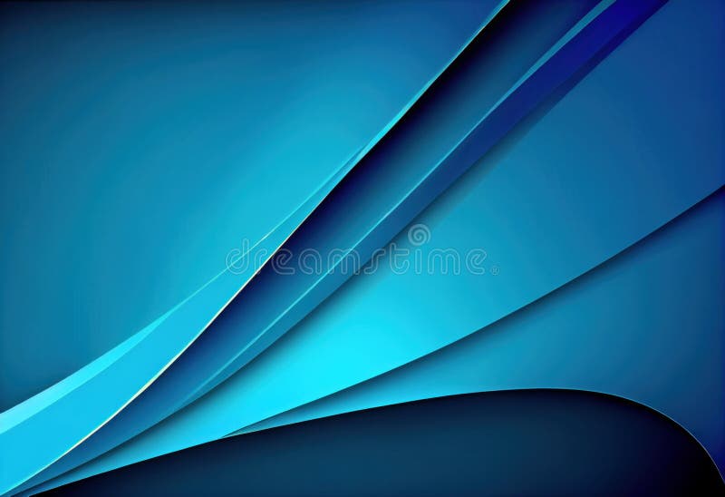 Simple Wallpaper Design Blue Color. Generative AI Stock Illustration ...