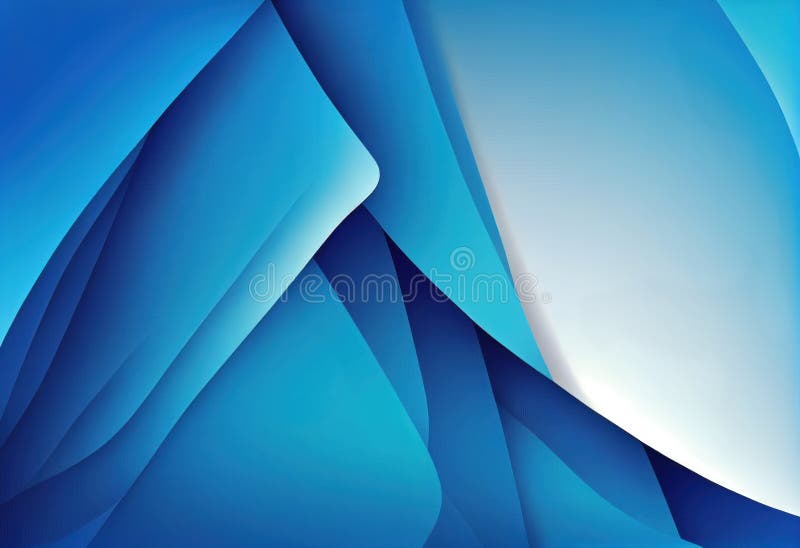 Simple Wallpaper Design Blue Color. Generative AI Stock Illustration ...