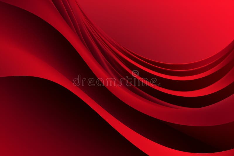 Simple Wallpaper Design Red Color. Generative AI Stock Illustration ...