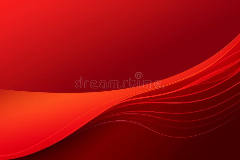 Simple Wallpaper Design Red Color. Generative AI Stock Illustration ...