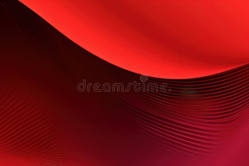 Simple Wallpaper Design Red Color. Generative AI Stock Illustration ...
