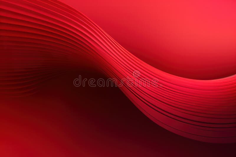 Simple Wallpaper Design Red Color. Generative AI Stock Illustration ...