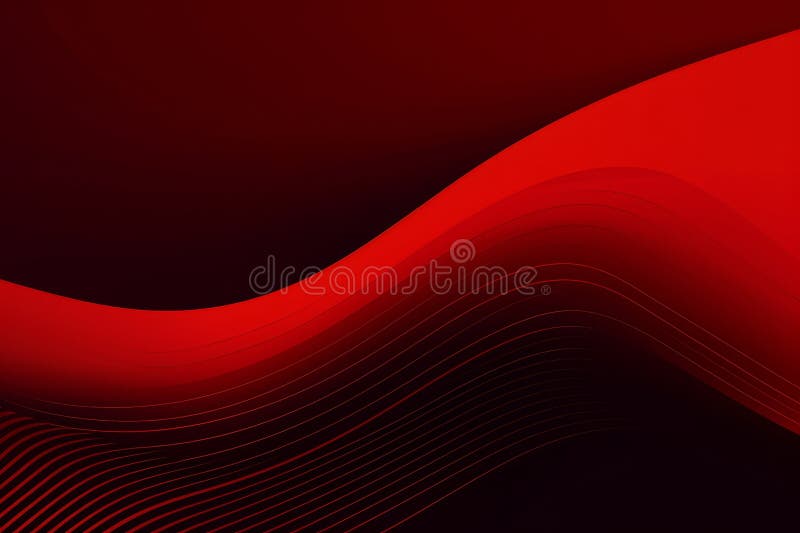 Simple Wallpaper Design Red Color. Generative AI Stock Illustration ...
