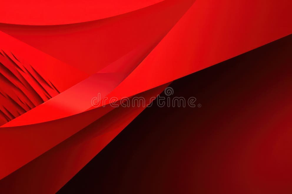 Simple Wallpaper Design Red Color. Generative AI Stock Illustration ...