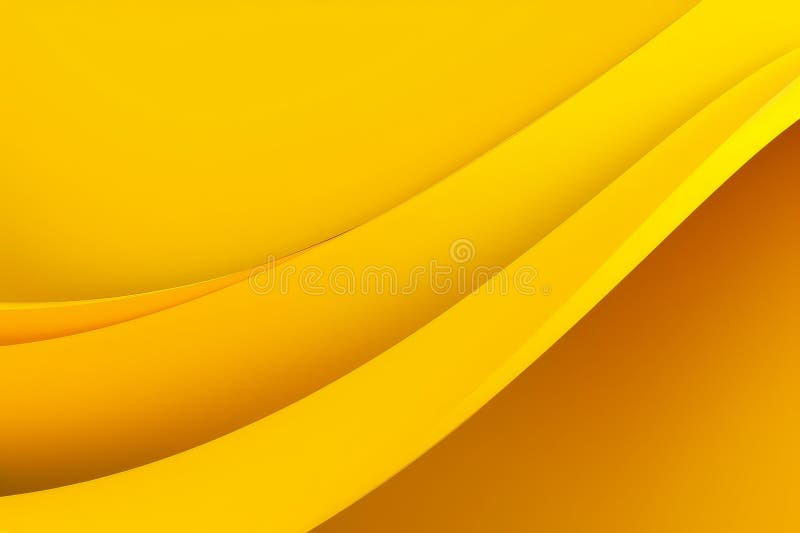 Simple Wallpaper Design Yellow Color. Generative AI Stock Illustration ...