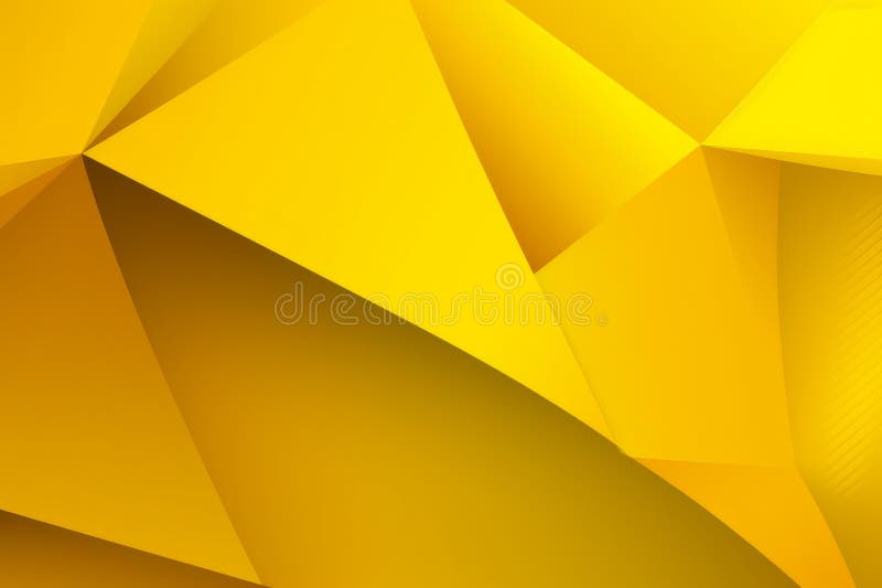 Simple Wallpaper Design Yellow Color. Generative AI Stock Illustration ...