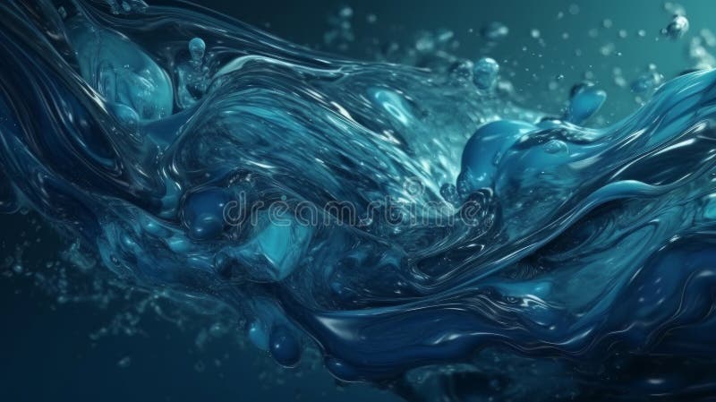 Simple Water Texture Background, Wallpaper. Generative Ai Stock Photo ...