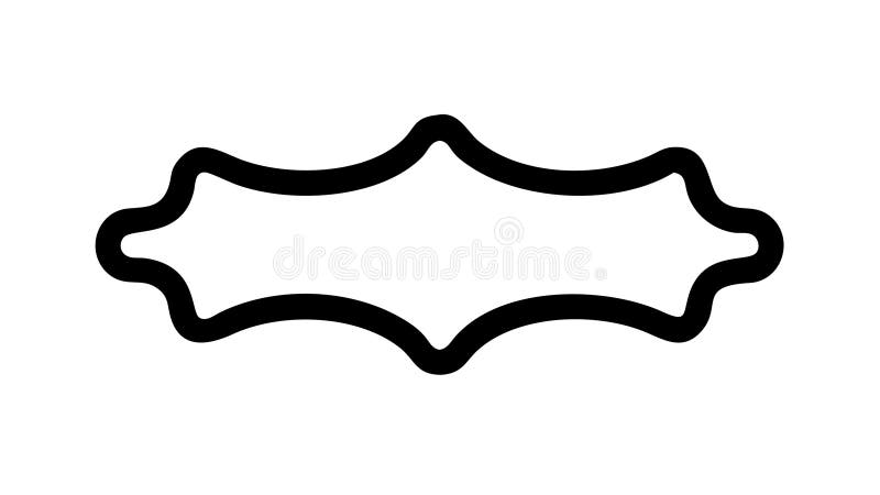 Curved Banner Outline Stock Illustrations – 1,802 Curved Banner Outline ...