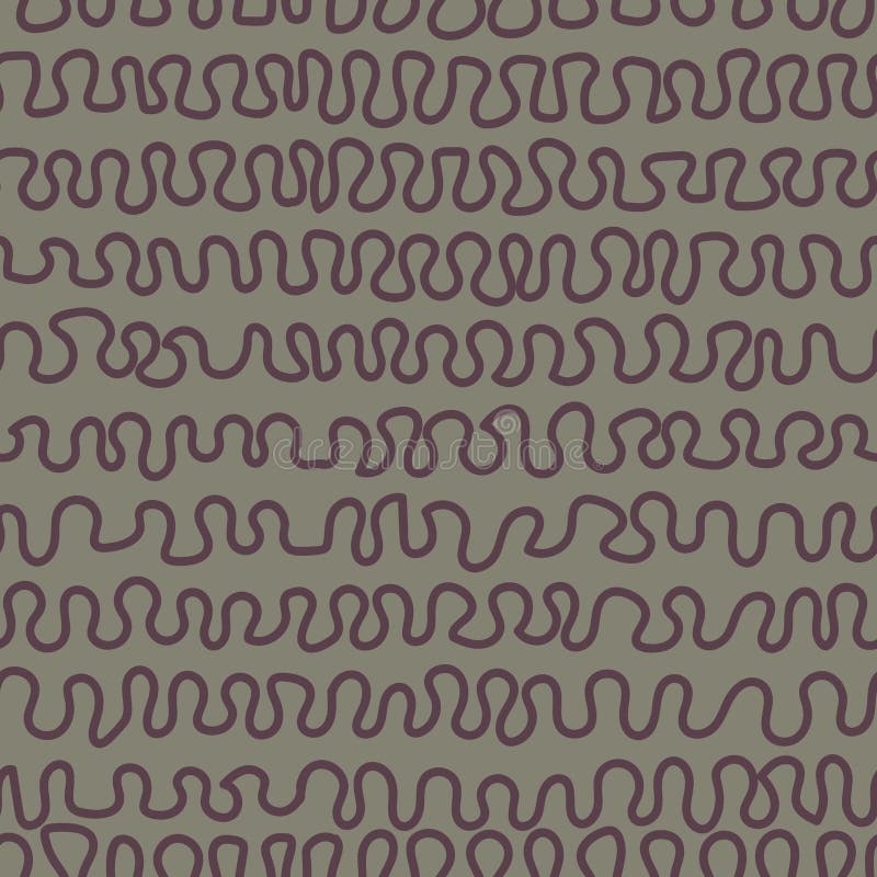 Simple Wavy Line Repeat Pattern Design Stock Vector - Illustration of ...