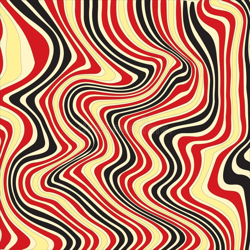 A Simple Wavy Pattern Abstract Textured Image with Vibrant Shade of ...