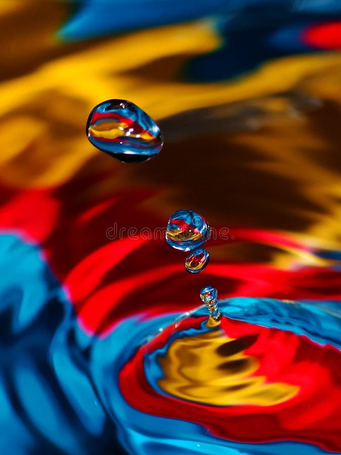 Water Drop Dripping Photography Stock Photo - Image of macro, jumping ...