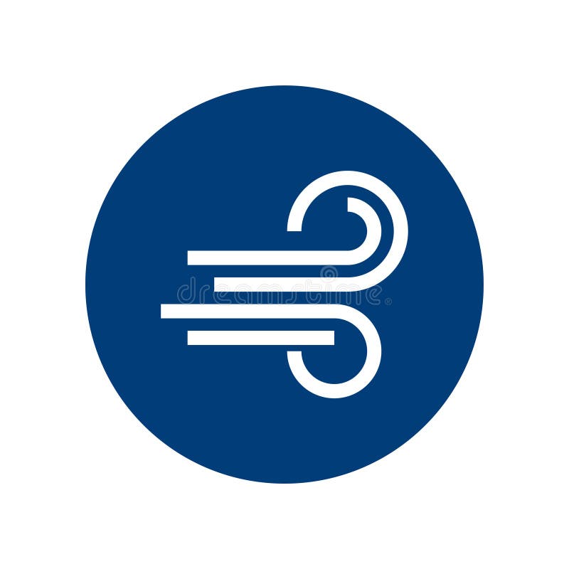 Simple Weather Vector Icon in Line Style Stock Vector - Illustration of ...